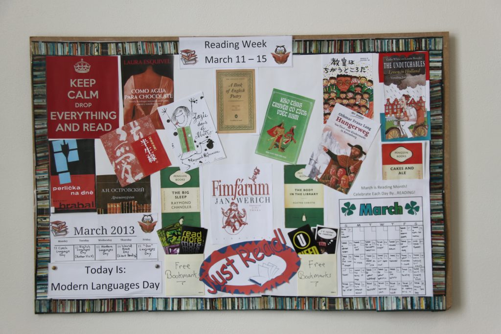 Literary Festival & World Poetry Day | The English College in Prague